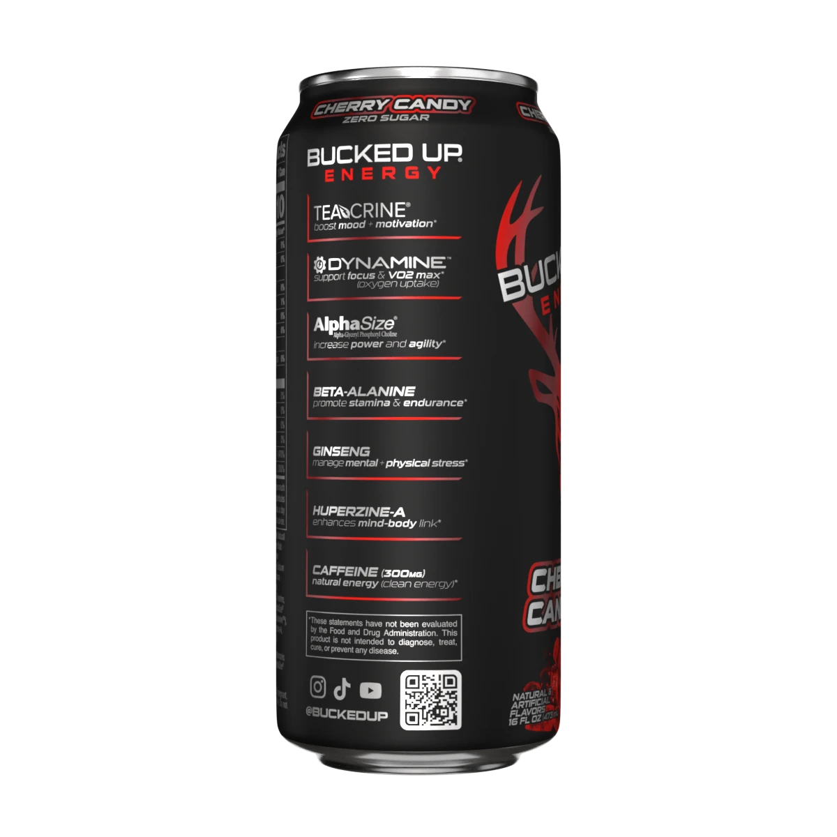 Bucked Up Energy (1 Case / 12 Cans) - Bucked Up